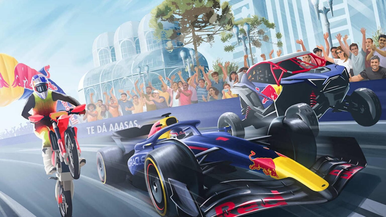 Red Bull Showrun traz Fórmula 1 e esportes radicais a Curitiba - Linea news